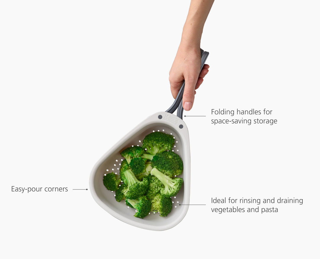 Large Colander with Folding Handles | Joseph Joseph US