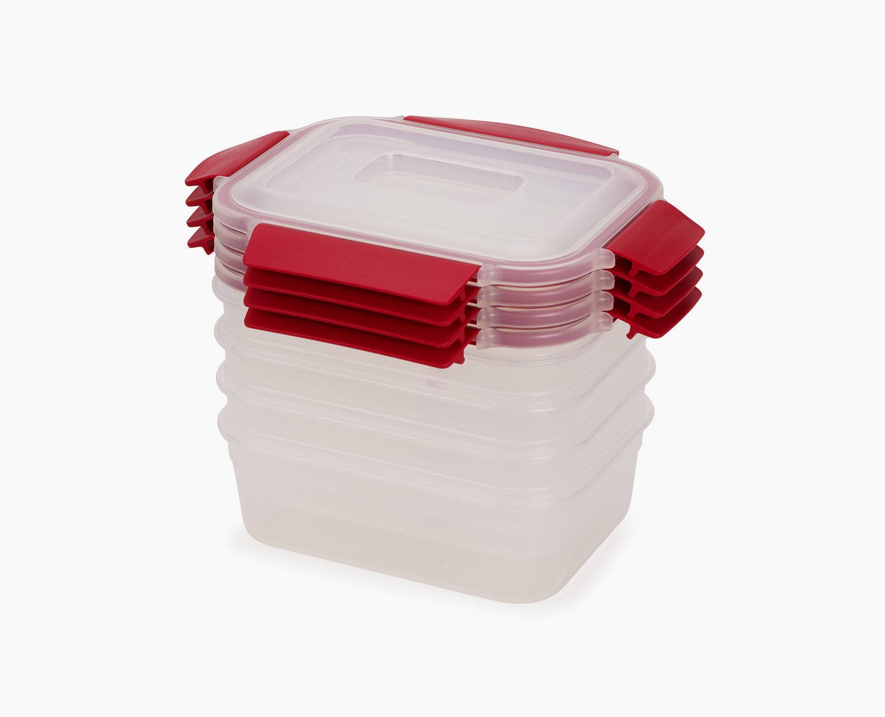 Nest™ Lock 4 Food Containers Red | Joseph Joseph US
