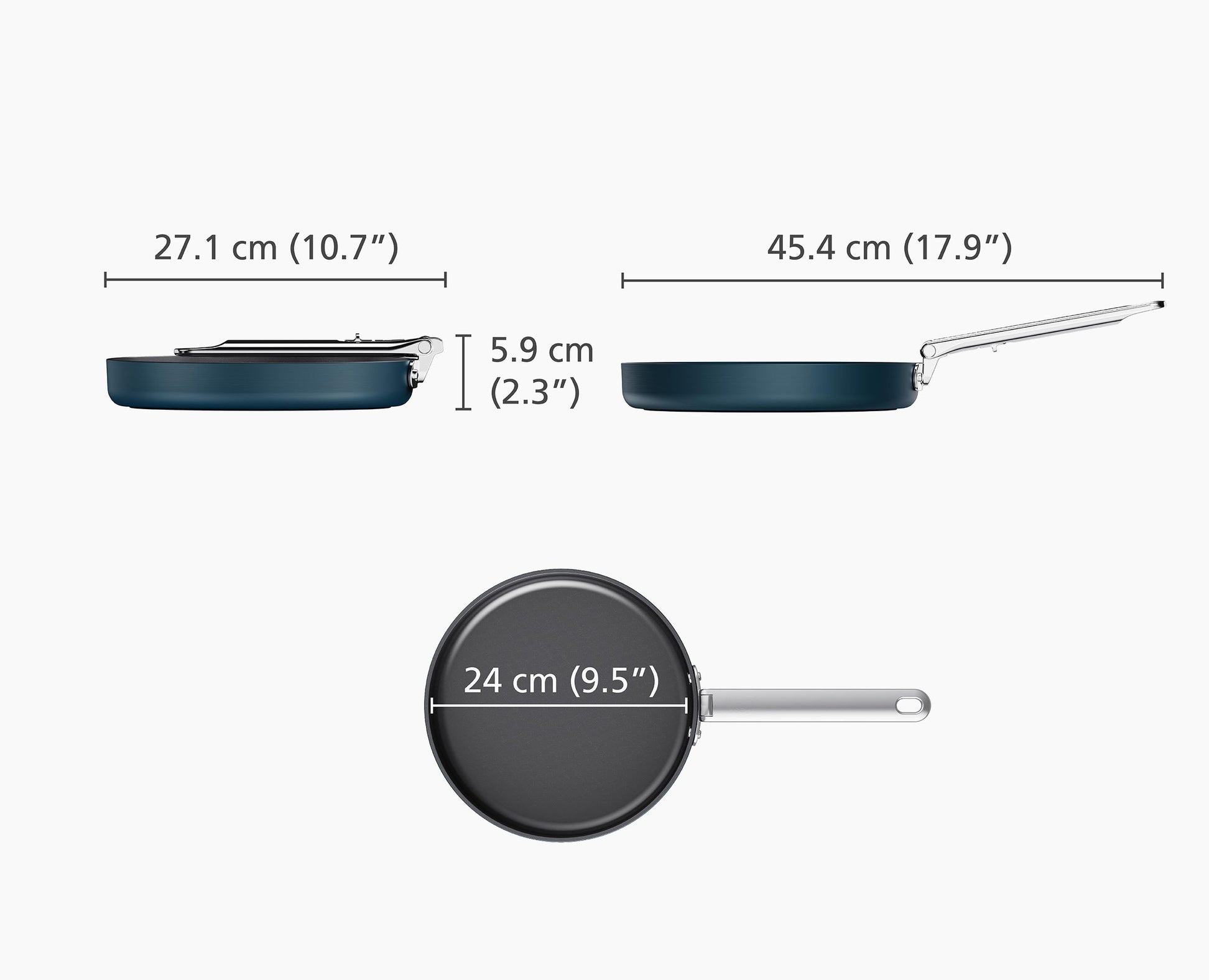 Space Non-Stick 9.5" Frying Pan | Joseph Joseph US