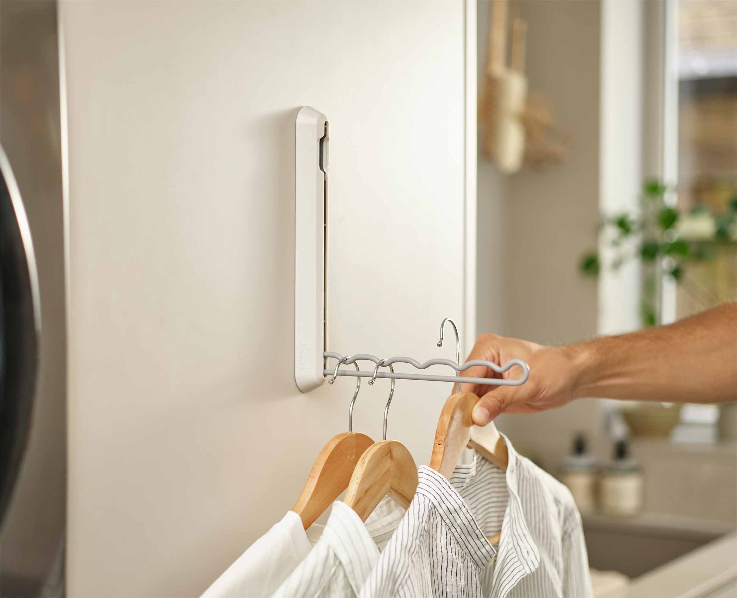 Wall-mounted Folding Clothes Rack | Joseph Joseph US
