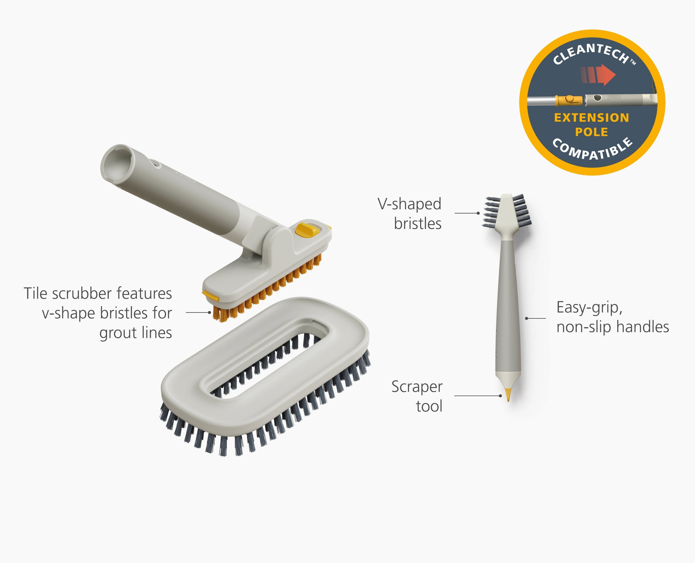 Cleaning Brush Detail Bundle CleanTech™ | Joseph Joseph US