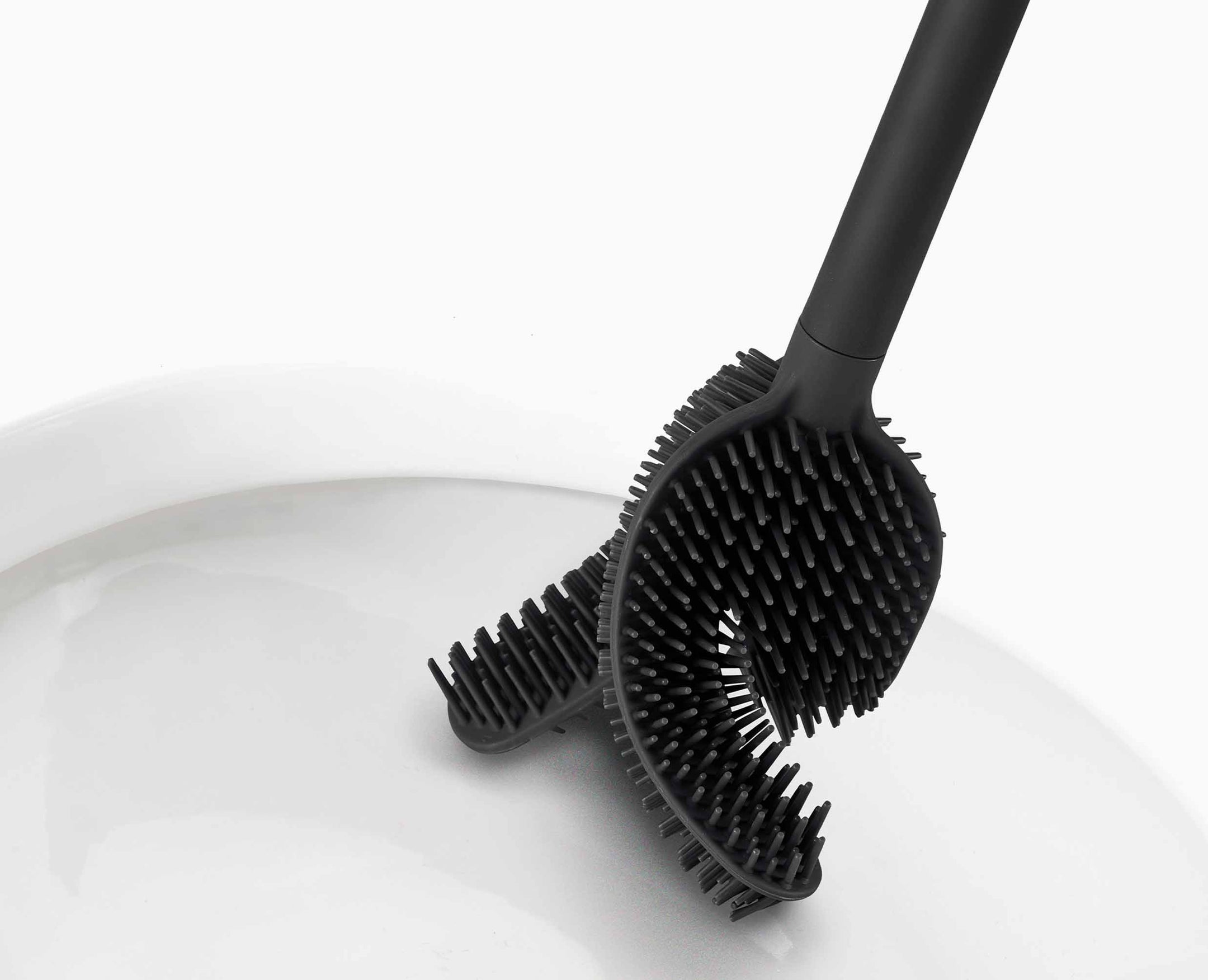 Flexible Silicone Toilet Brush (Black) | Joseph Joseph US
