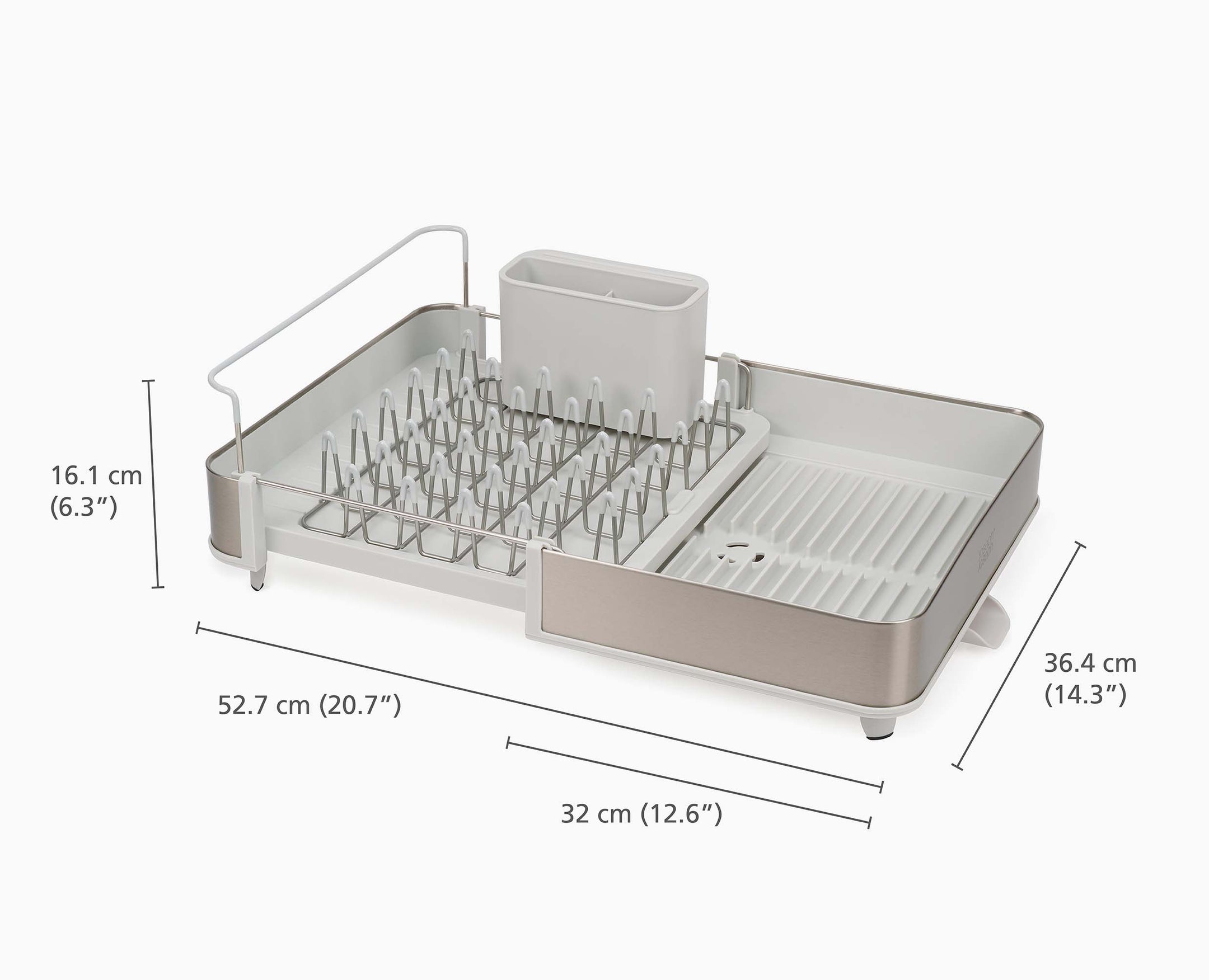 Steel Expandable Dish Rack | Joseph Joseph US