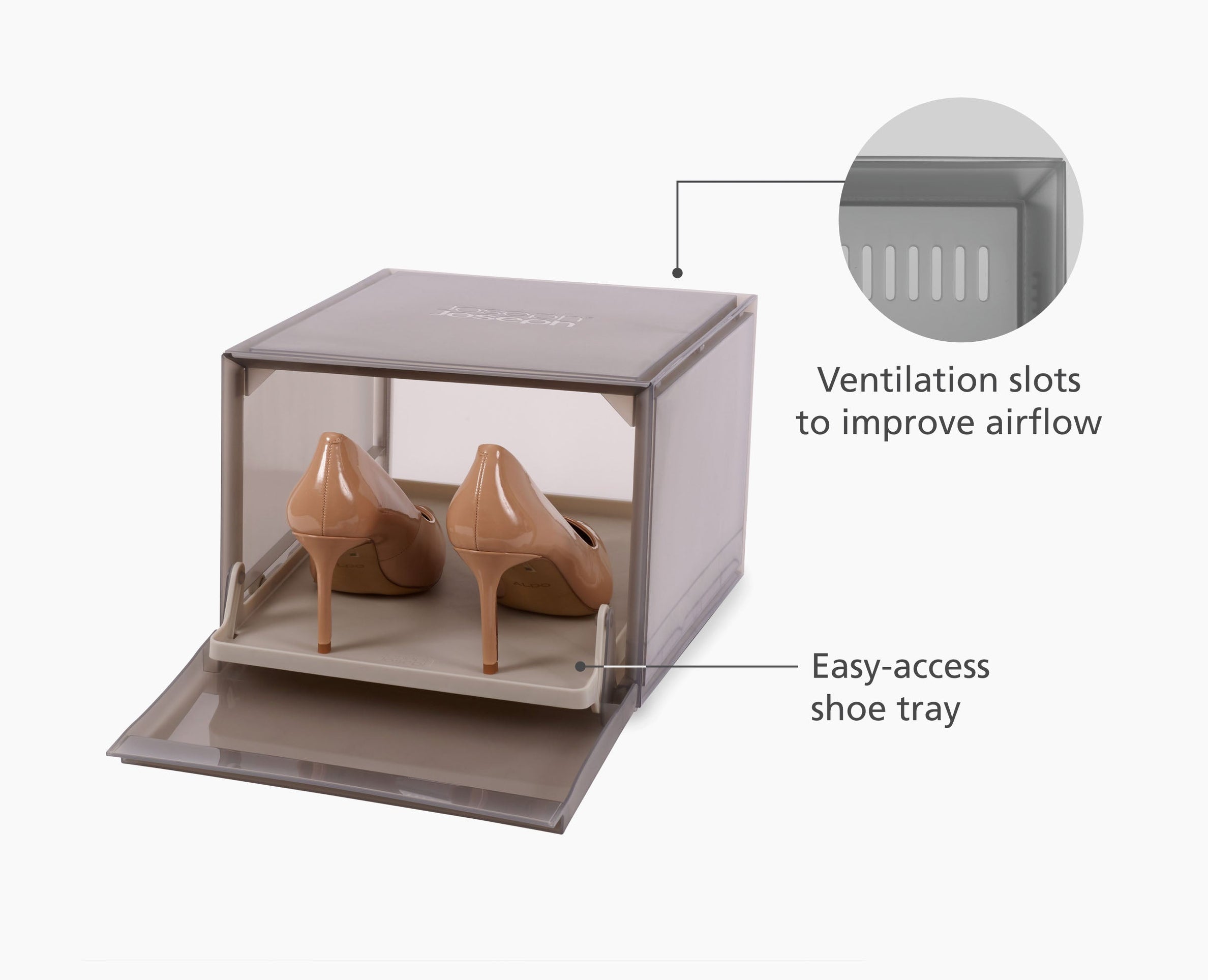 ShoeCase 6-piece Shoe Stack Storage | Joseph Joseph US