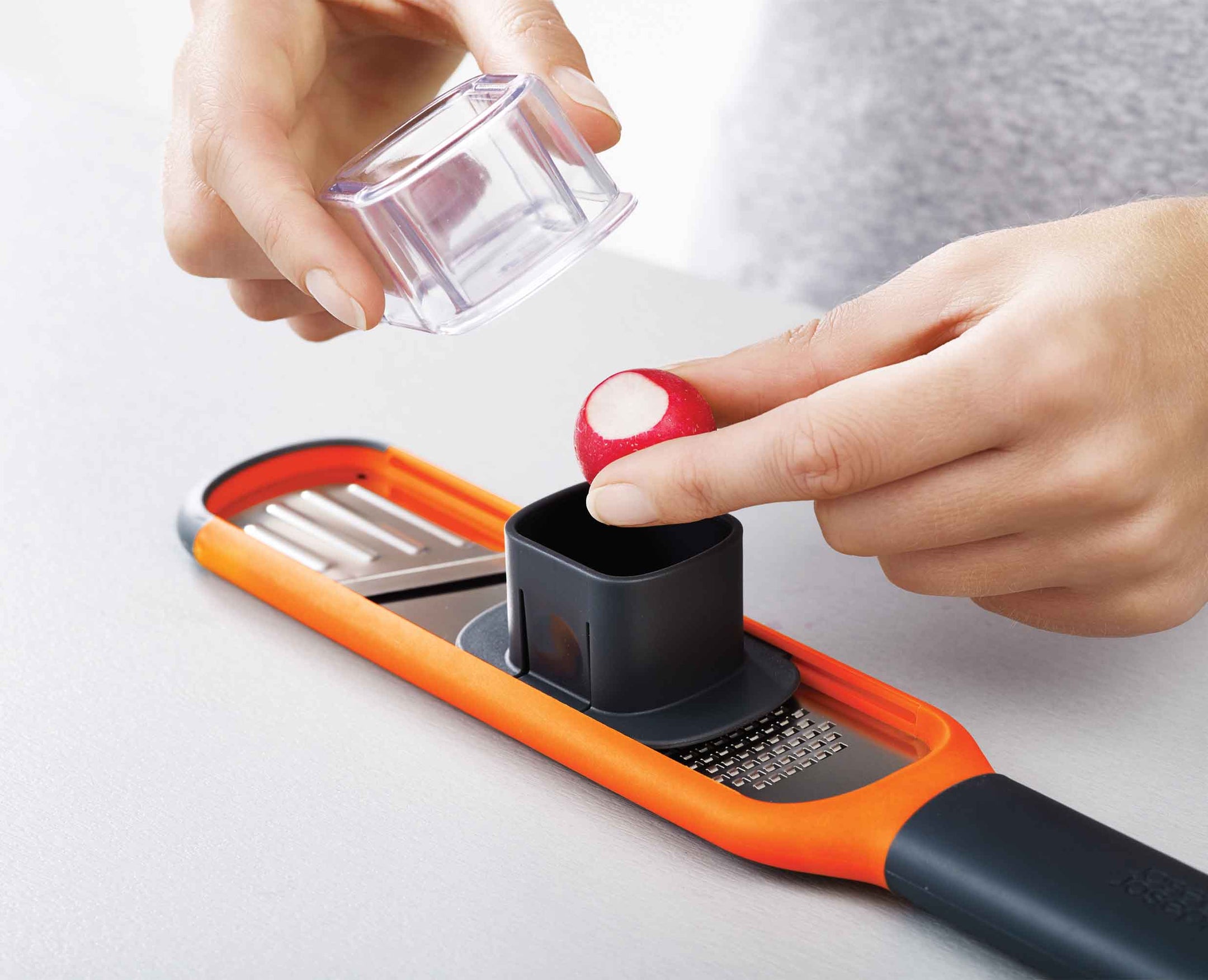 Handi-Grate™ 2-in-1 Mini Grater & Slicer | Joseph Joseph US