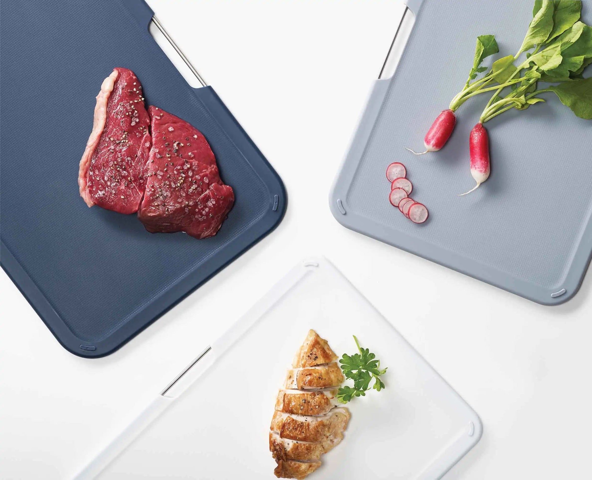 Nest™ 3-piece Cutting Board Set - Gray | Joseph Joseph US